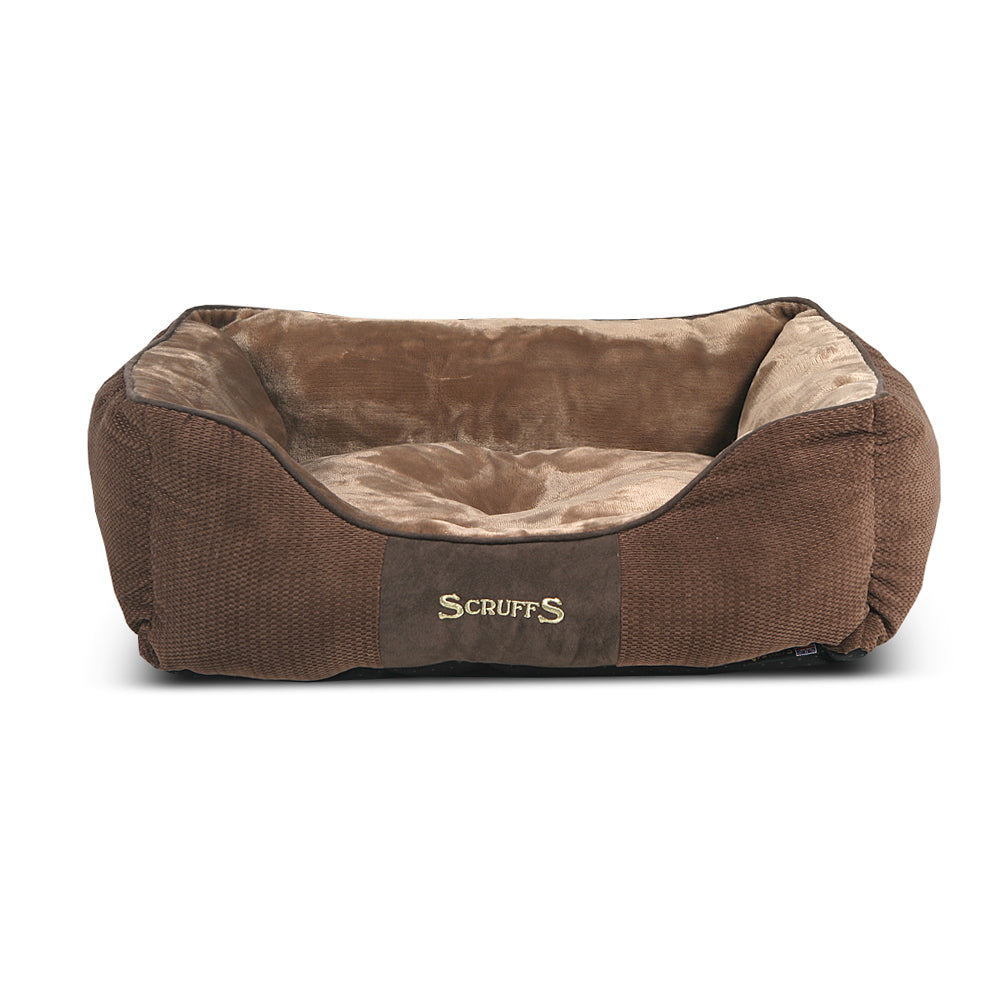 Scruffs Chester Box Bed Chocolate – The Blue Barn