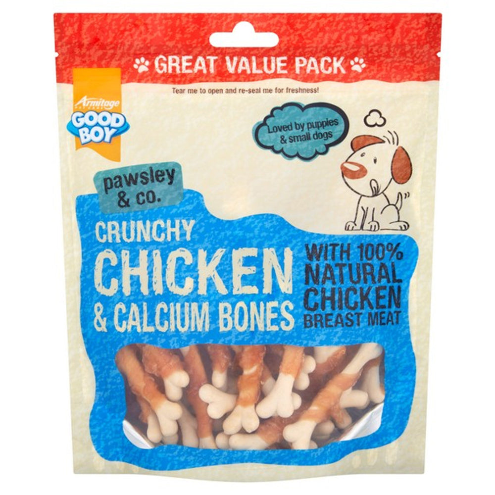 Good Boy Pawsley Chicken & Calcium Bones 350g – The Blue Barn
