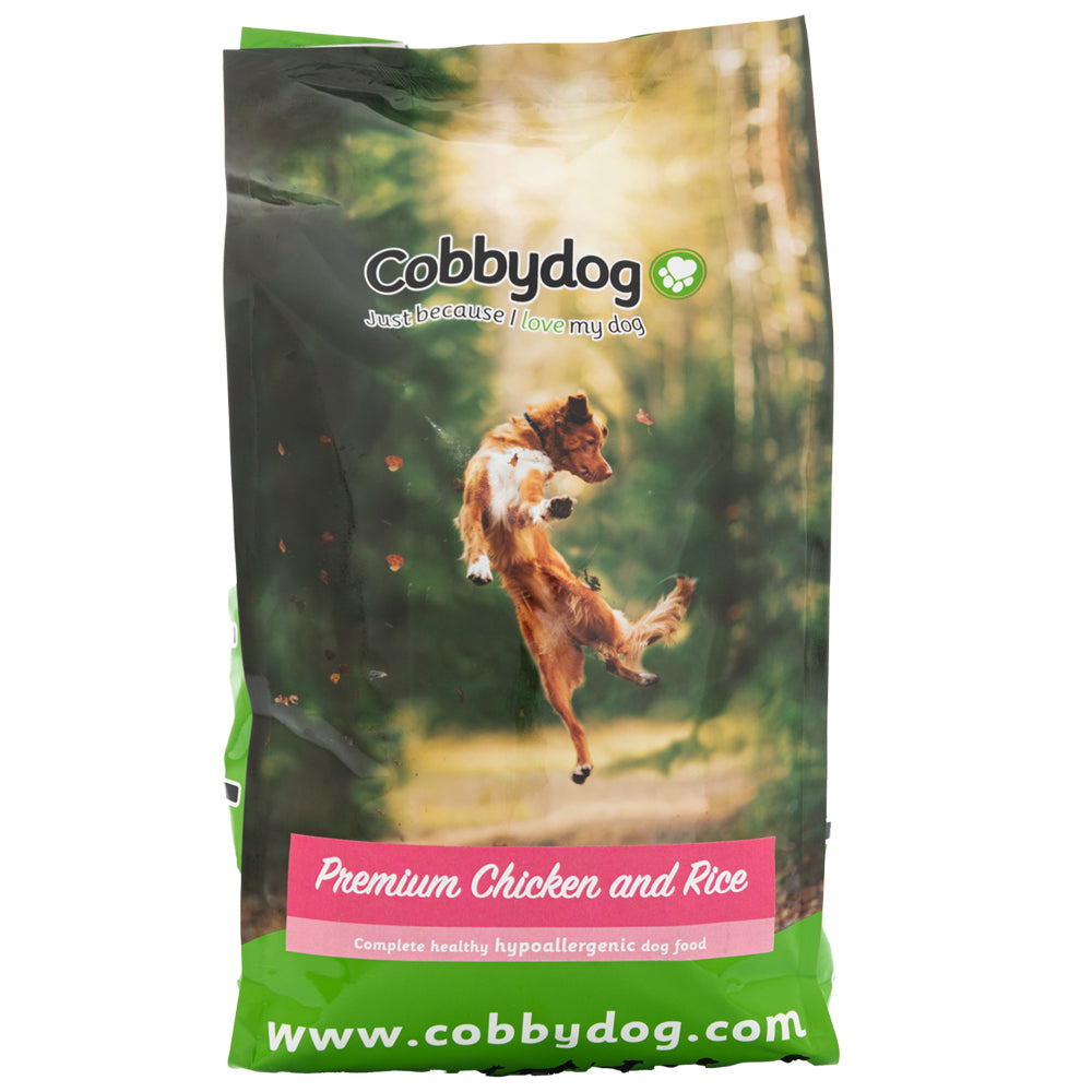 CobbyDog Chicken & Rice 12kg – The Blue Barn
