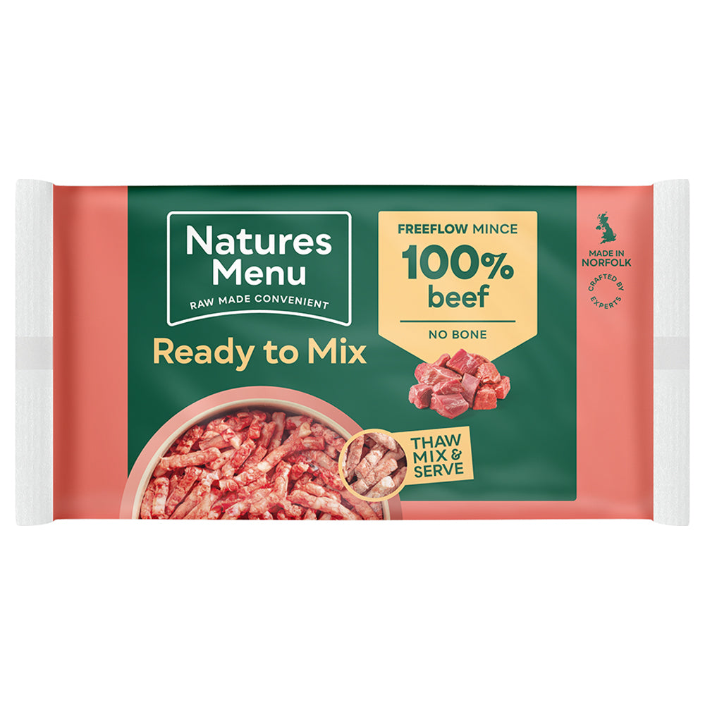Natures Menu Freeflow Minced Beef 2kg – The Blue Barn