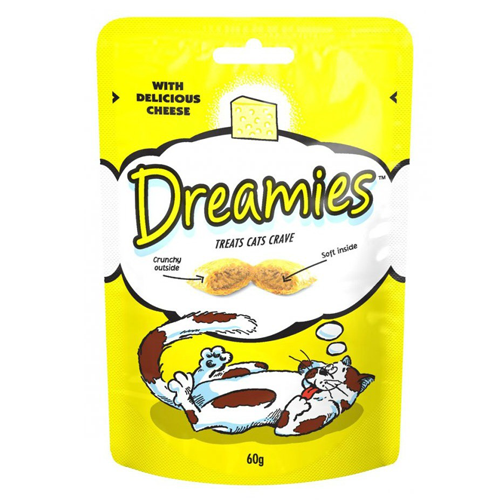 Dreamies Cheese 60g – The Blue Barn