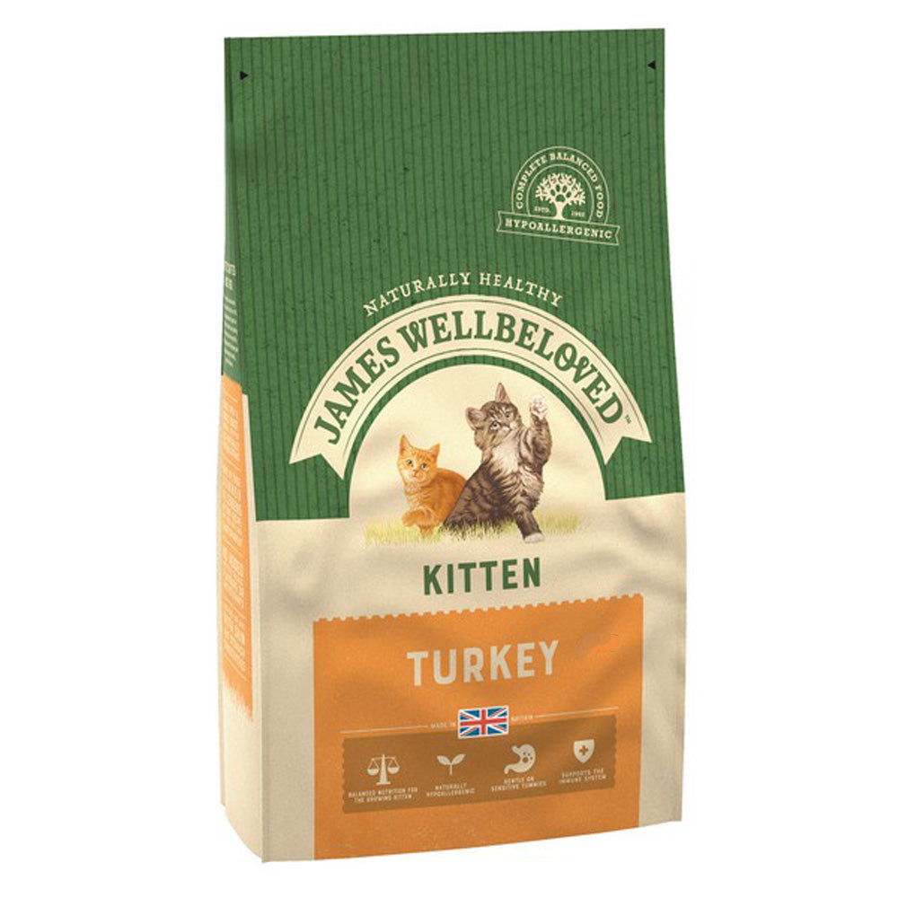 James Wellbeloved Cat Kitten Turkey 1.5kg – The Blue Barn