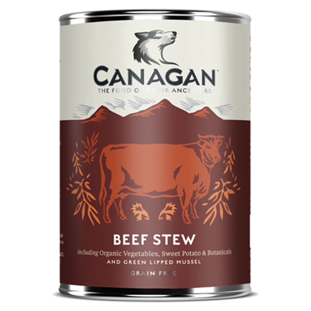 Canagan Dog Tin Beef Stew 400g – The Blue Barn