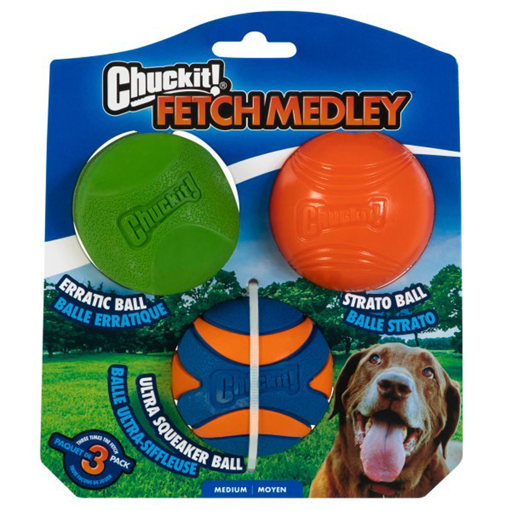 Chuckit Fetch Medley 2 (3 Pack) – The Blue Barn