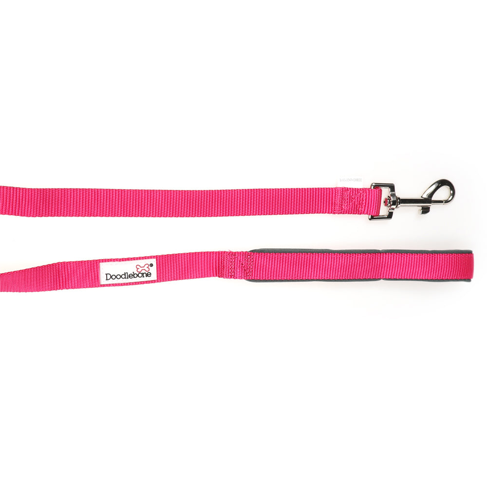 Doodlebone Padded Lead Fuchsia – The Blue Barn