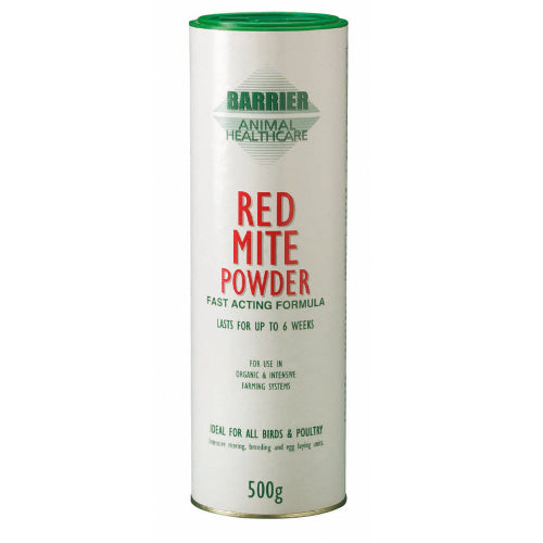 Barrier Red Mite Powder 500g – The Blue Barn