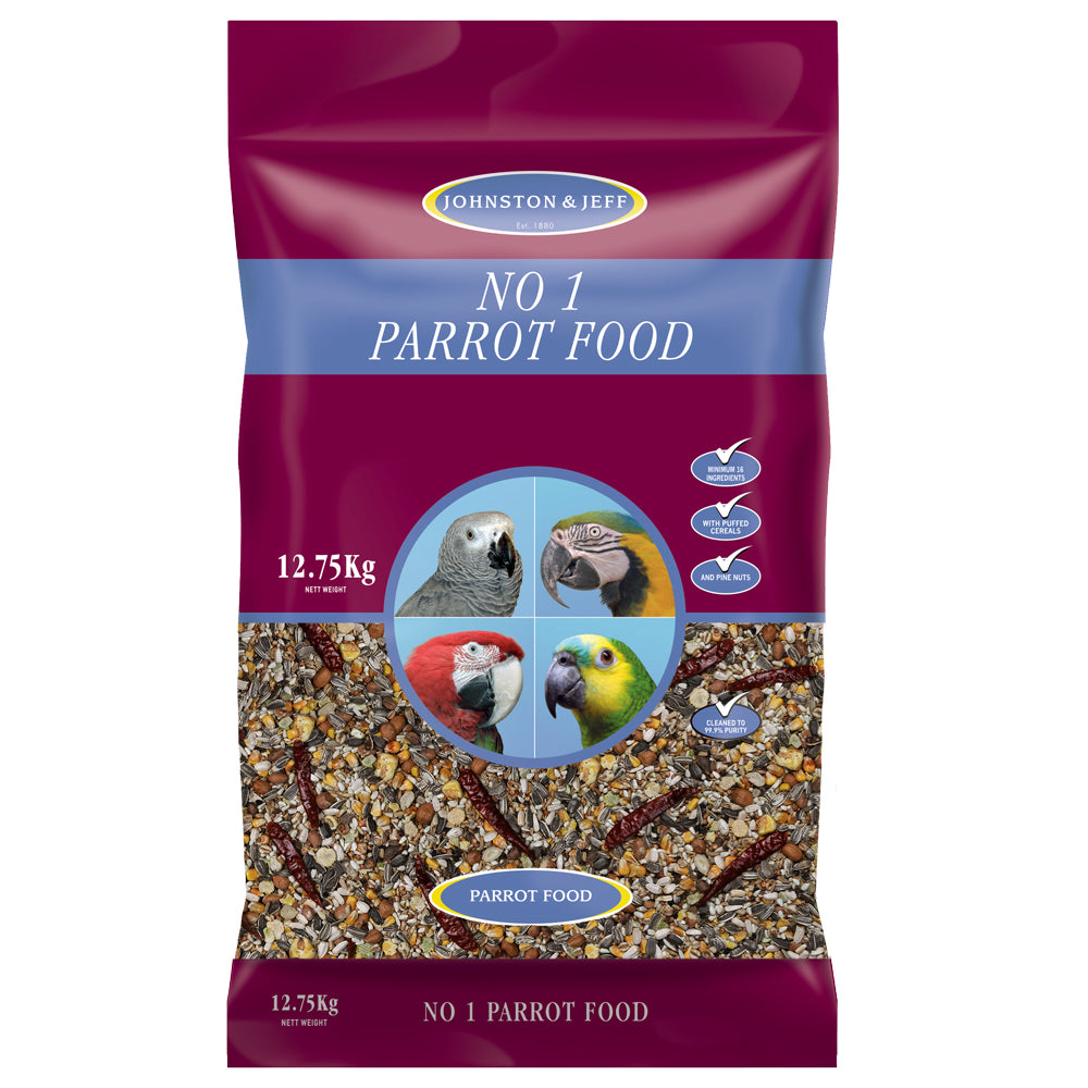 Johnston & Jeff No 1 Parrot Food 2kg – The Blue Barn